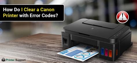 How Do I Clear A Canon Printer With Error Codes Julie Medium