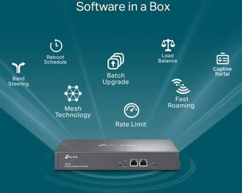 Tp Link Omada Hardware Controller 2x Gigabit Ethernet Ports 1x Usb 3