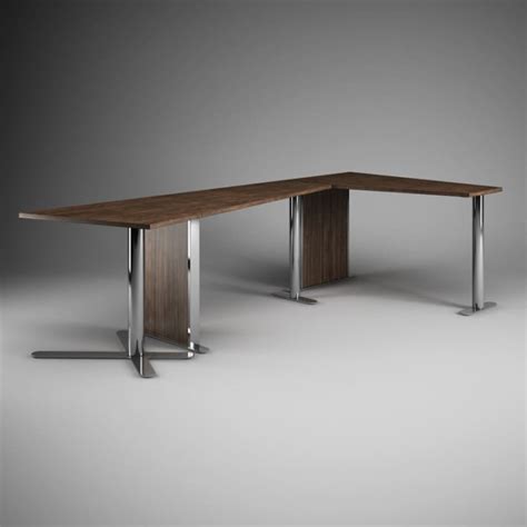 Office Desk Corner Unit 39 Cgaxis 3d Models Pbr Hdri For Your 3d Visualizations Projects