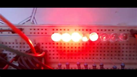 8 Bit Program Counter On Breadboard Using 74ls161 Youtube