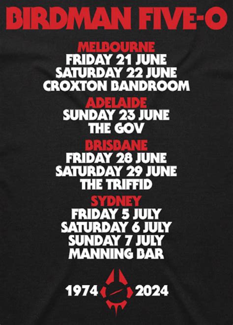Citadel Mailorder Service Australia T Shirt Section Radio Birdman
