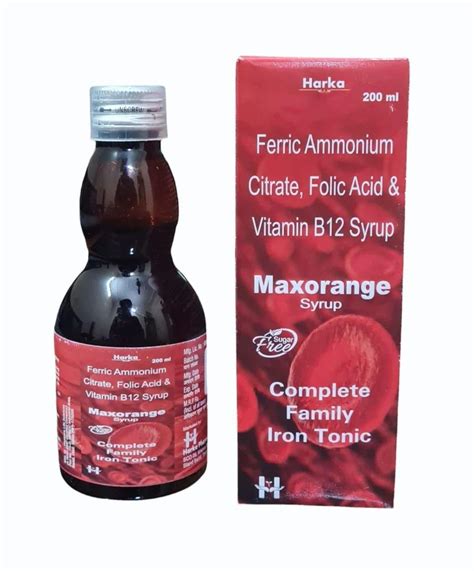 Iron Syrup At Rs 169 Bottle Ferrous Iron Syrup In Baddi Id