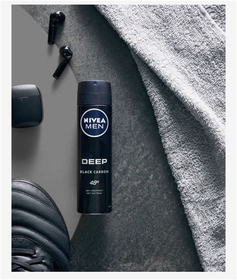 Nivea Deodorant Spray Men Deep Black Carbon 150ml Drogisterij Armino