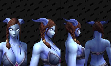 Draenei Female Customization Options From Shadowlands Alpha Build 34821 Tail Jewelry