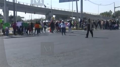 Continúa caos vial por protesta en Vía Morelos Ecatepec Grupo Milenio