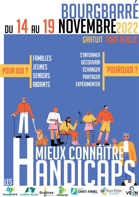 Mieux connaitre les Handicaps Bourgbarré du 14 au 19 11 2022 ABA