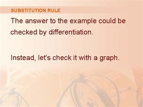 5 Integrals Integrals 5 5 The Substitution Rule