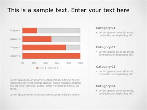 Horizontal Bar Chart Powerpoint Template Powerpoint Templates Presentation Slides Templates