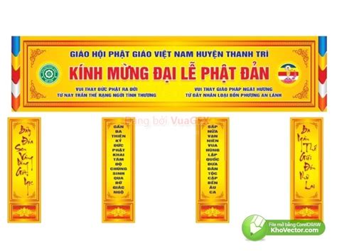 Corel Banner Mừng Đại Lễ Phật Đản 1