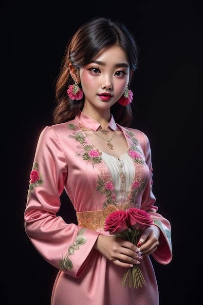 Premium Ai Image Oriental Chinese Beauty Traditional Classic