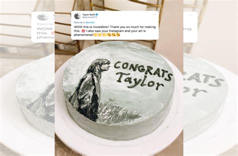 Taylor Swift Wowed By Folklore Inspired Cake Art Of Filipino Swifties