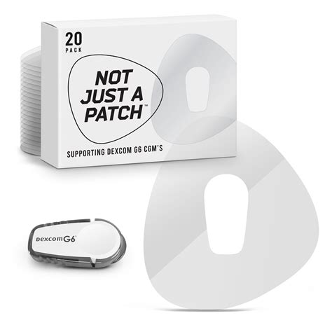 Not Just A Patch Cgm Sensor Patch Clear 20 Pack Healthylife