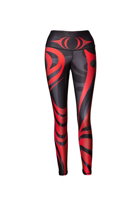 Nominou Salmon Run Black Legging Rvn Wellness