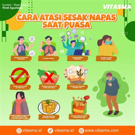 8 Cara Mengatasi Sesak Napas Saat Puasa Anti Batal