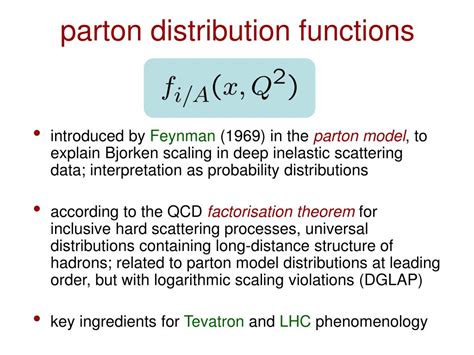 Ppt Parton Distribution Functions Powerpoint Presentation Free Download Id 3791095