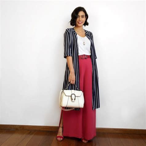 1 Pantalona Vermelha 7 Looks De Verão Do Trabalho Ao Lazer