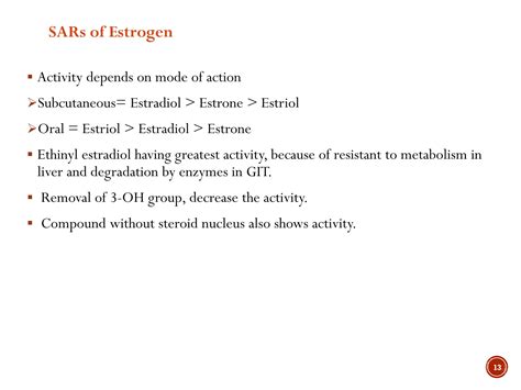 Steroid Hormones Sex Hormones Medicinal Chemistry Pdf