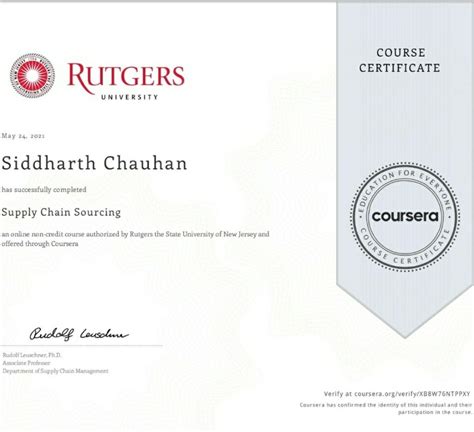 siddharth chauhan on linkedin coursera supplychain