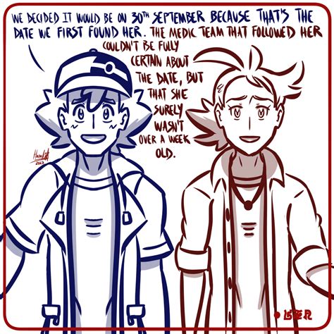 I Draw Things · Question For Ash And Goh When Did You Decide