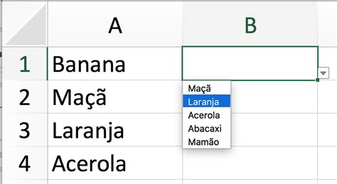 Como Criar Uma Lista Suspensa No Microsoft Excel Tecnoblog