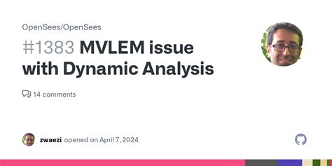 mvlem issue with dynamic analysis · issue 1383 · opensees opensees · github