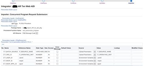 oracle apps solutions how to use parameters web adi