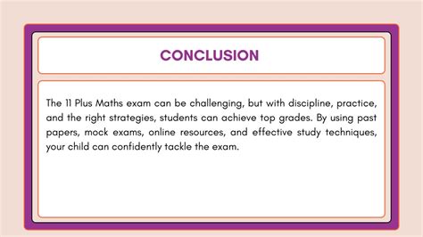 Ppt How To Achieve Success In Your 11 Plus Maths Exam Powerpoint Presentation Id 13961918