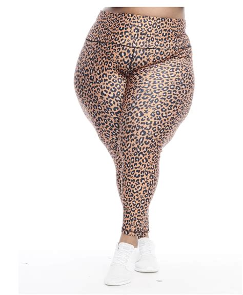 4 Places To Buy Plus Size Leopard Print Leggings And Workout Clothes