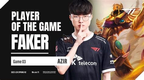 Lmht Faker Sở Hữu Một Thành Tích Với Con Bài Azir Mà Chỉ Có Mỗi Anh
