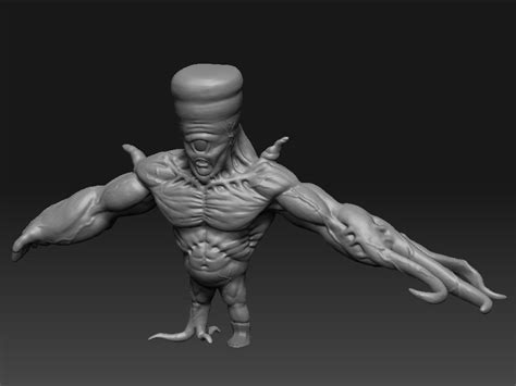 Carrot Mutant Returns Bigger And Badder Zbrushcentral