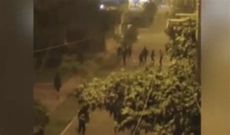 Surco Con Fierros Y Machetes Pandilleros Se