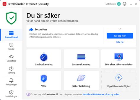 Bitdefender Internet Security Håller Kvaliteten Uppe Pcforalla
