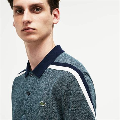 Lacoste Mens Made In France Regular Fit Cotton Pique Polo Camisa