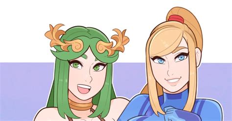 Nintendo Samus And Palutena Splashbrushのイラスト Pixiv