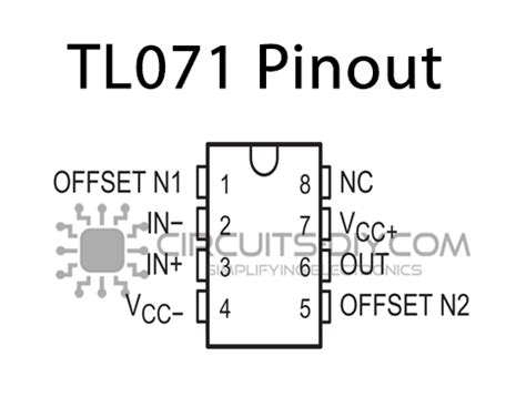 Microphone Preamplifier Circuit Using TL071 Op