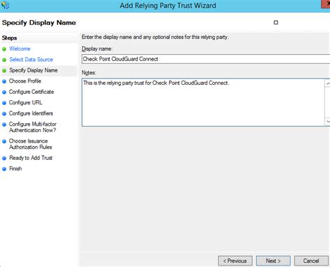 Configuring Microsoft AD FS As Identity Provider