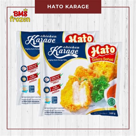 Jual Bms Frozen Mart Hato Chicken Fillet Karage Spicy Wing