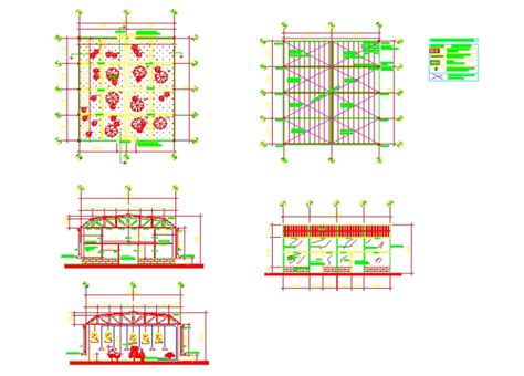Serre Dans Autocad Téléchargement Cad 784 Kb Bibliocad