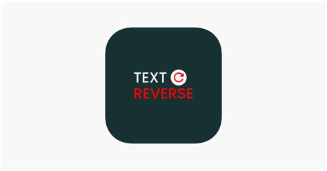 ‎reverse text generator en app store