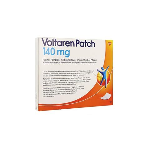 Voltaren Patch 140mg 10 Pleisters Apotheek Online