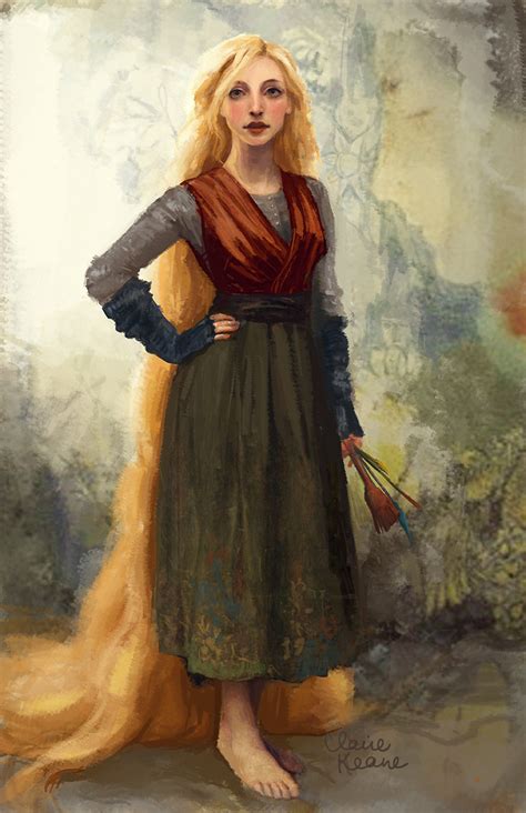 ONCE UPON A BLOG Claire Keane S Animated Mural Intro To Tangled From