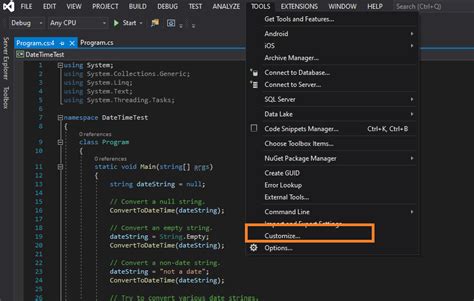 Customize Context Menu In Visual Studio Ide Gowtham K