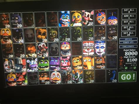 My Ucn Roster Update Got A Trophy R Fivenightsatfreddys