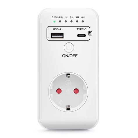 Smart Timing Socket Controller Automatic Power Off Programmable