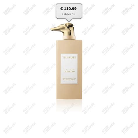 Trussardi Le Vie di Milano Limitless Shopping Via della Spiga Eau de ...