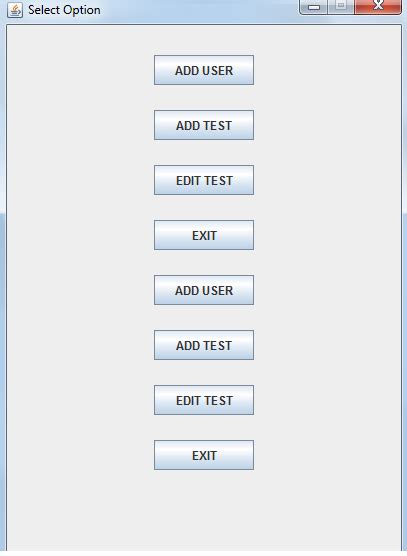 Java Why Is The Jframe Not Being Cleared Stack Overflow