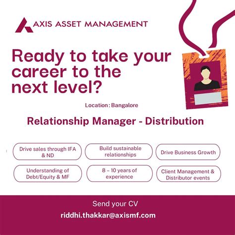 Riddhi Thakkar On Linkedin Axisamc Financejobs Wearehiring