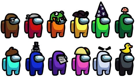 Among Us Character Emoji Combos And Symbols Collection Copy And