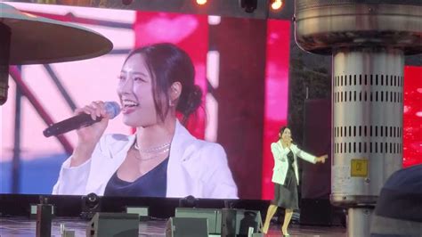 전남 구례 산수유 웰니스 페스티벌 트로트 가수 장하온 직캠 영상미스트롯트로트행사장하온트로트퀸축제구독좋아요