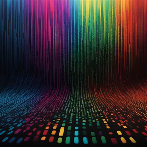 Premium Photo Digital Abstract Technology Colorful D Rendering